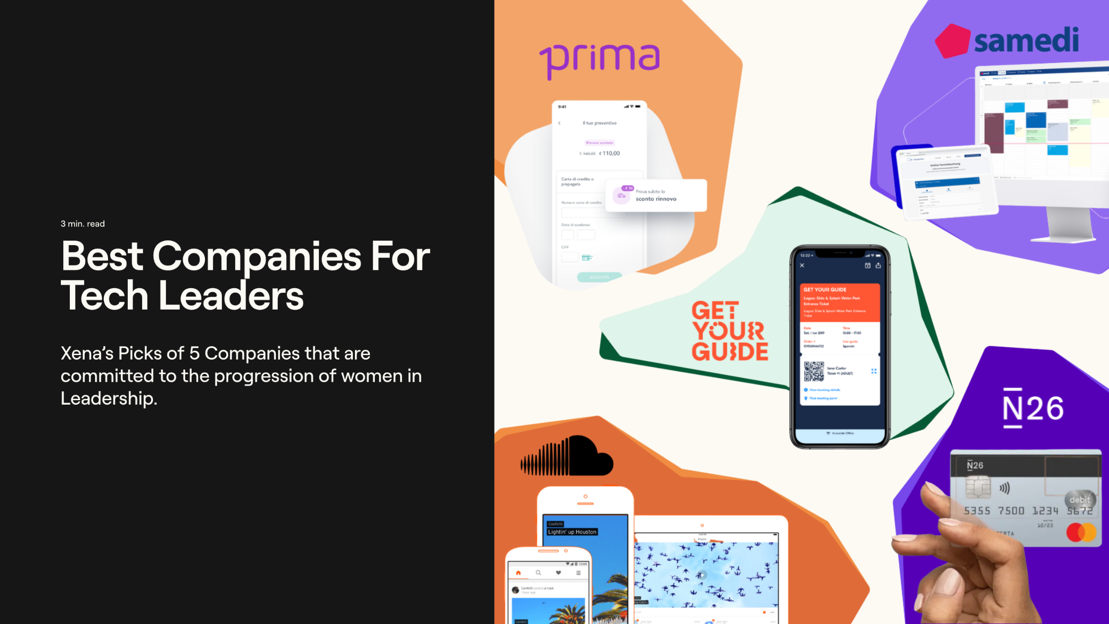 Xena's Picks – Best Companies For Tech Leaders - Xena